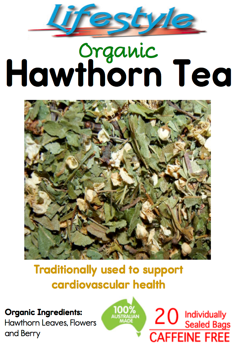 Hawthorn Leaves, Flowers and Berry - Tea Bag – Australian Tea House