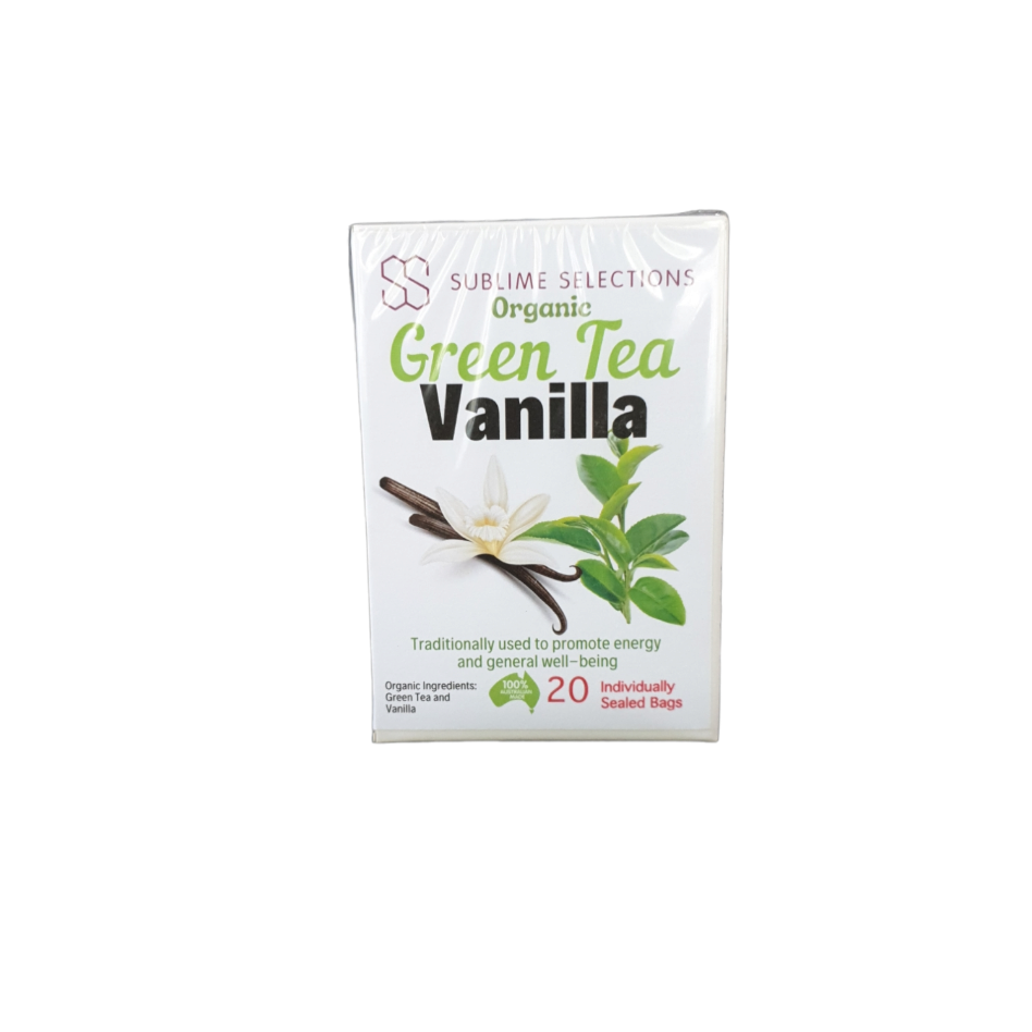 Green Tea Vanilla - Tea Bag – Australian Tea House